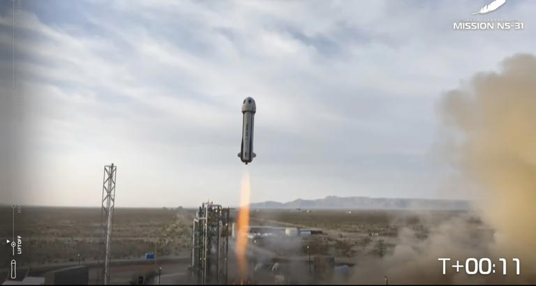 Blue Origin launches an all-female celebrity crew with Katy Perry ...