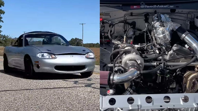 Superbike-Engine Miata Sounds Even Better With a Turbo