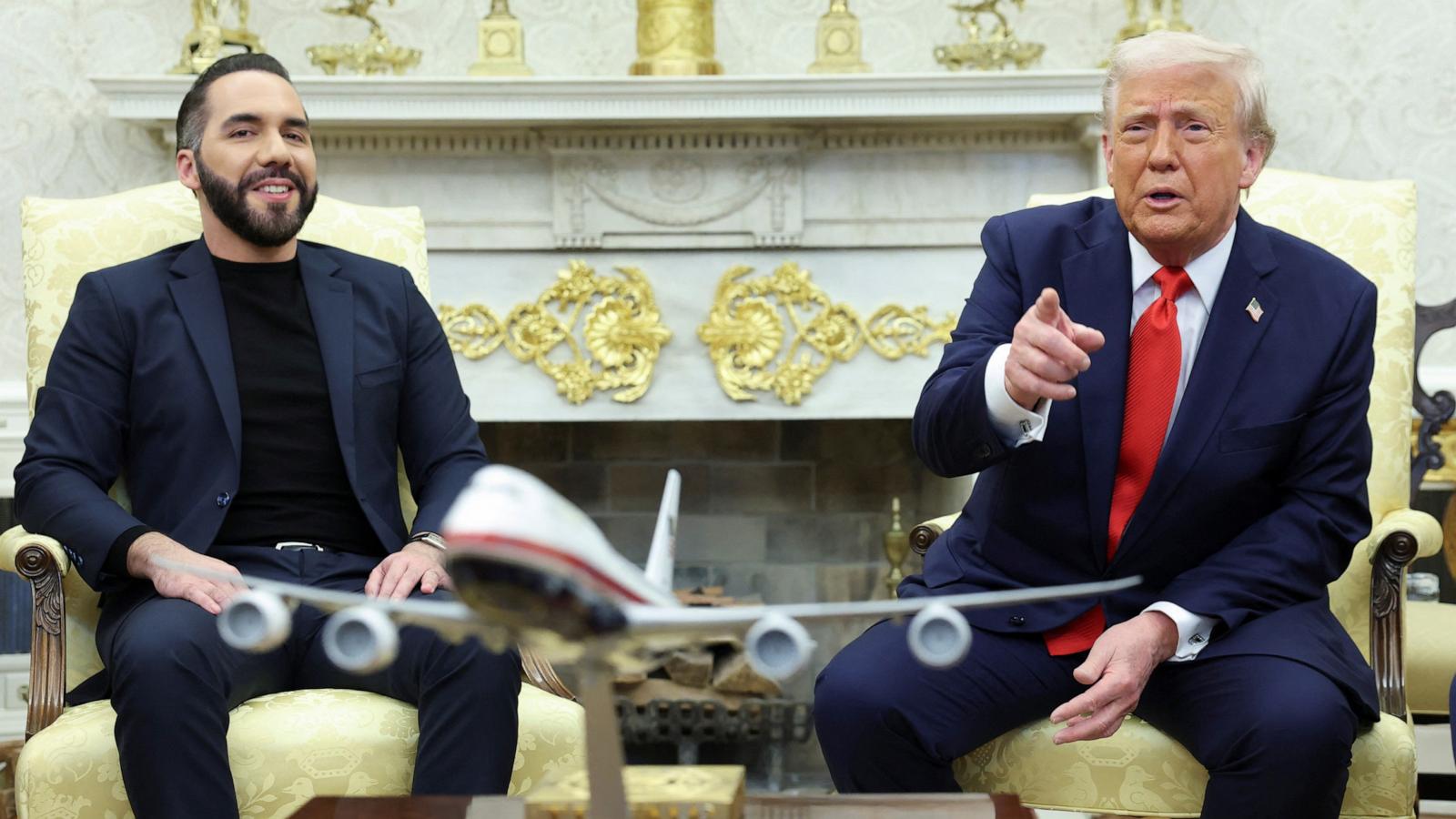 El Salvador's Bukele, beside Trump, says he won't return migrant ...