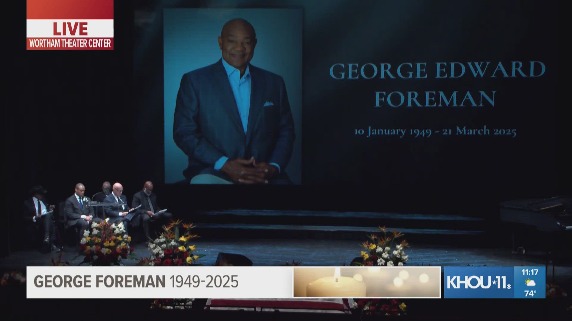 George Foreman's story in his words at his memorial service