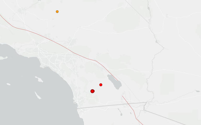 Preliminary 5.2 earthquake strikes Julian in East San Diego County
