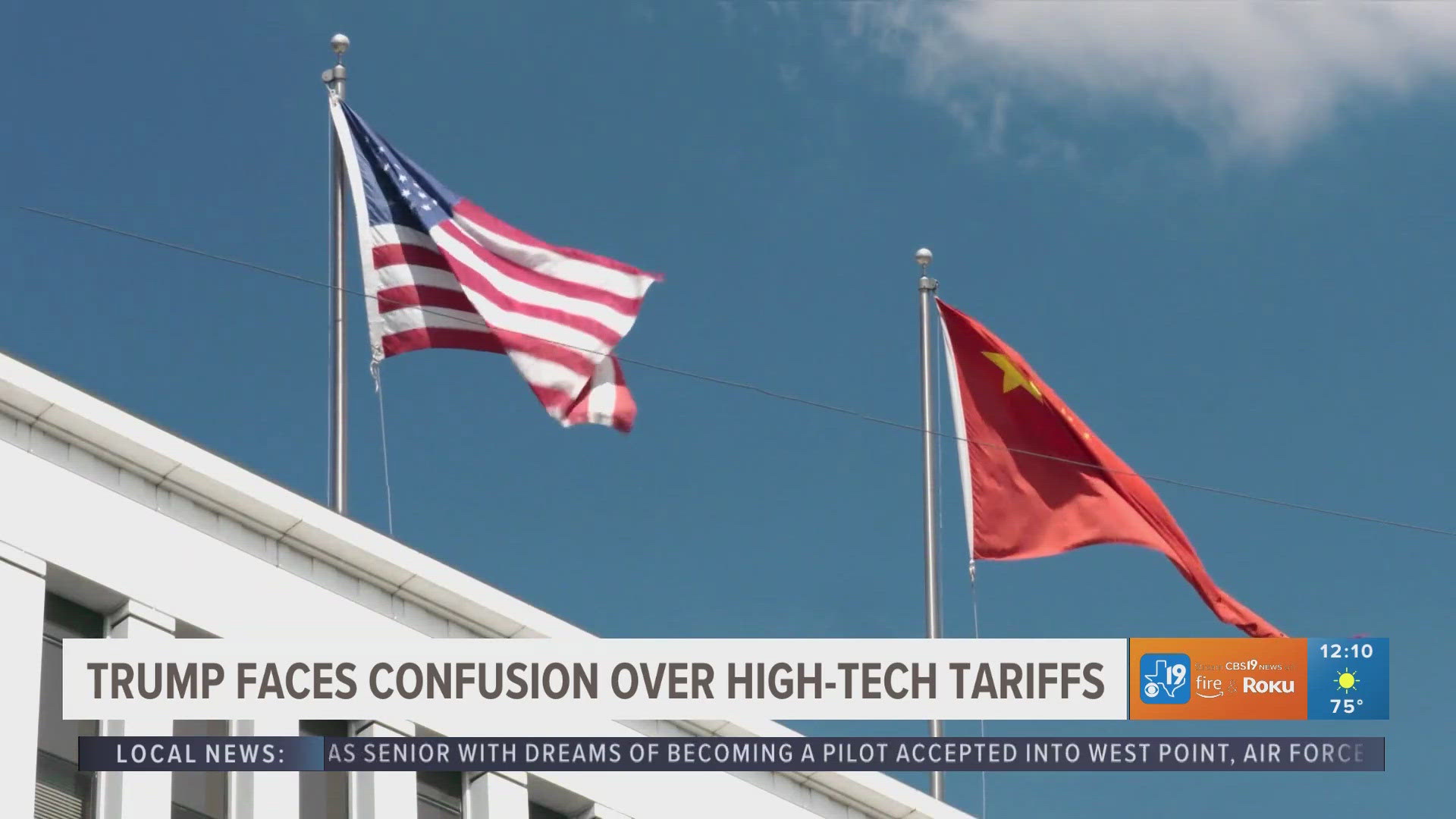 President Trump faces confusion over high tech tariffs