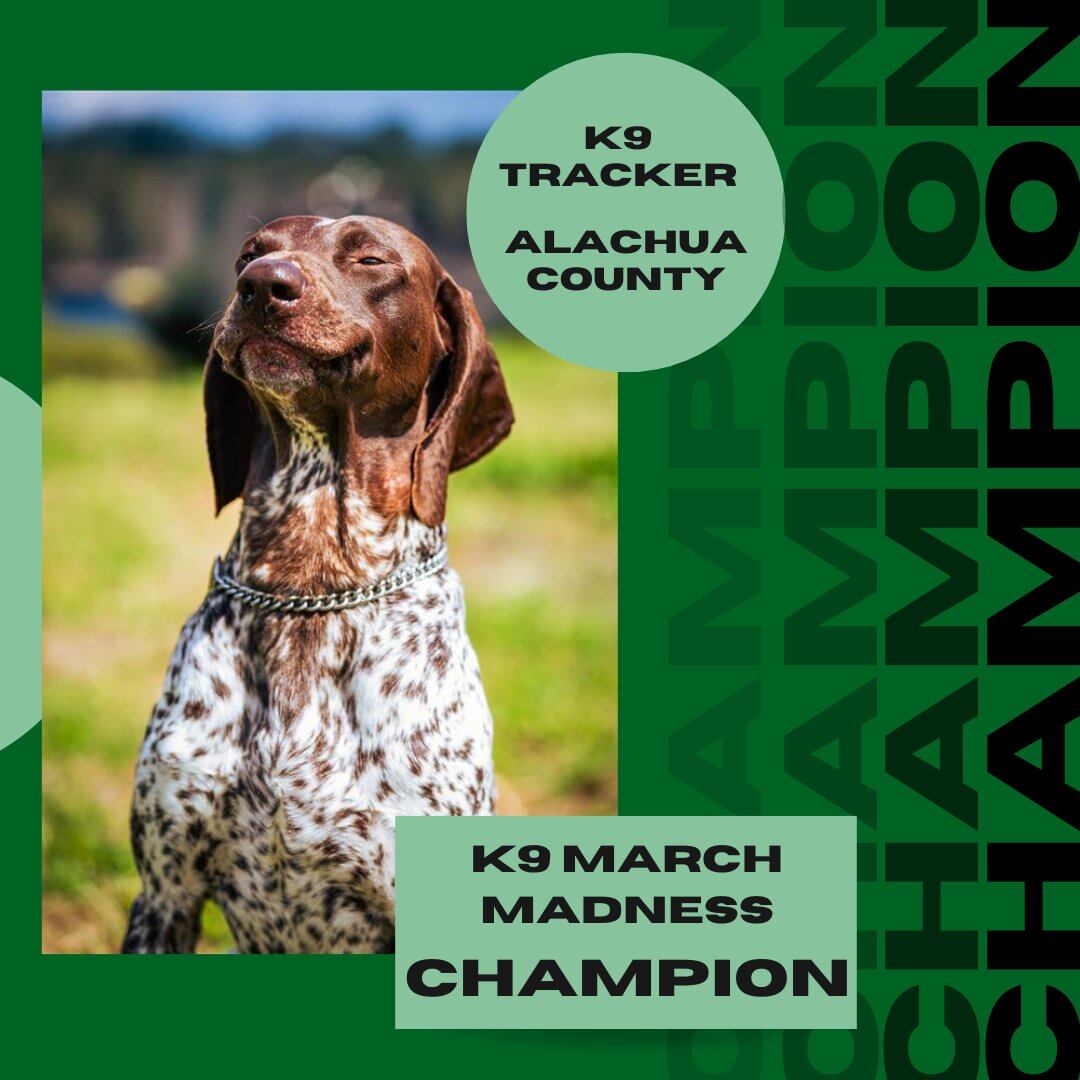 ACSO K-9 crowned the “K-9 March Madness” Champion for 2025