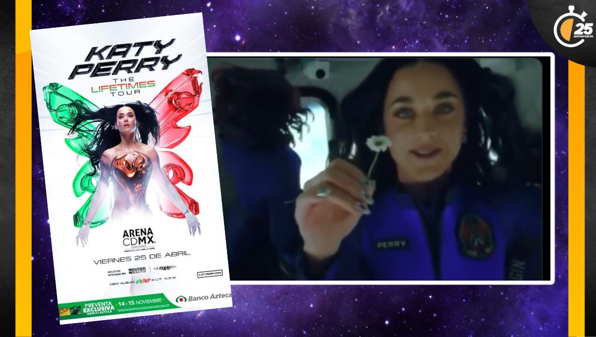 Katy Perry revela setlist de su concierto desde el espacio: ¿Cuáles ...