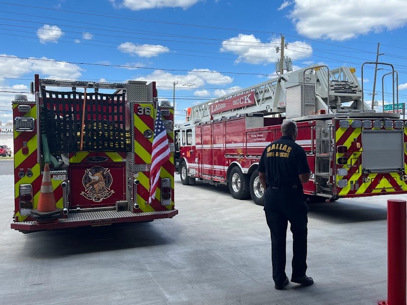 Dallas Fire Rescue's 18th fire chief starts work