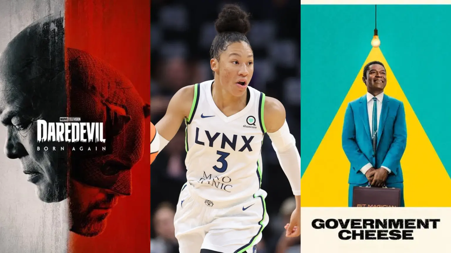 See the WNBA Draft, the 'Daredevil' finale, more this week