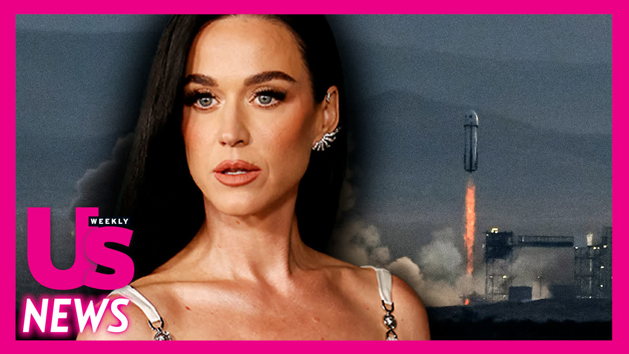 Katy Perry Kisses the Ground After Landing From Space