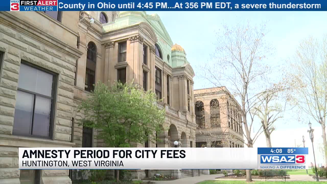 Amnesty period for delinquent city fees