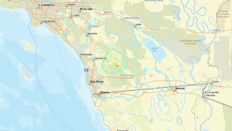 5.2 magnitude earthquake shakes Southern California