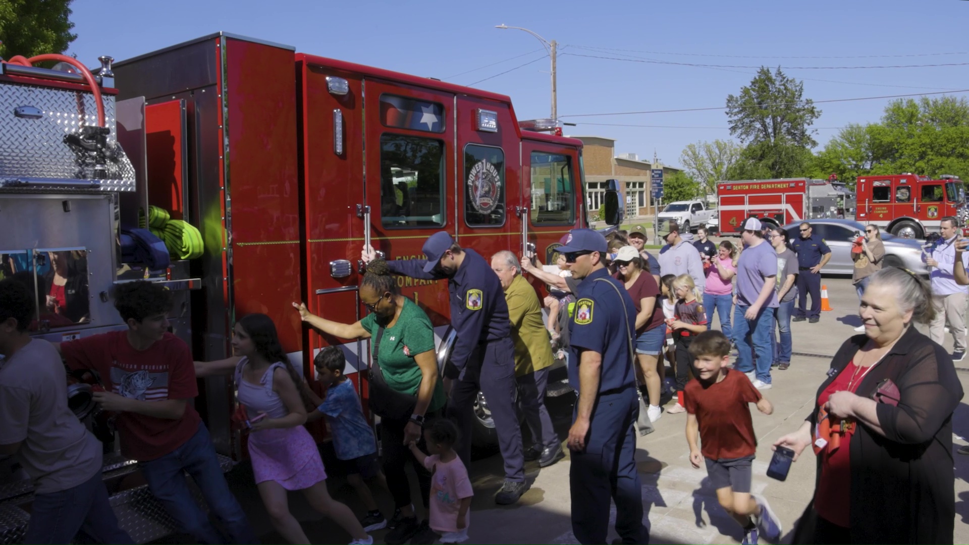 Texas's first hybrid-electric fire truck comes to Denton