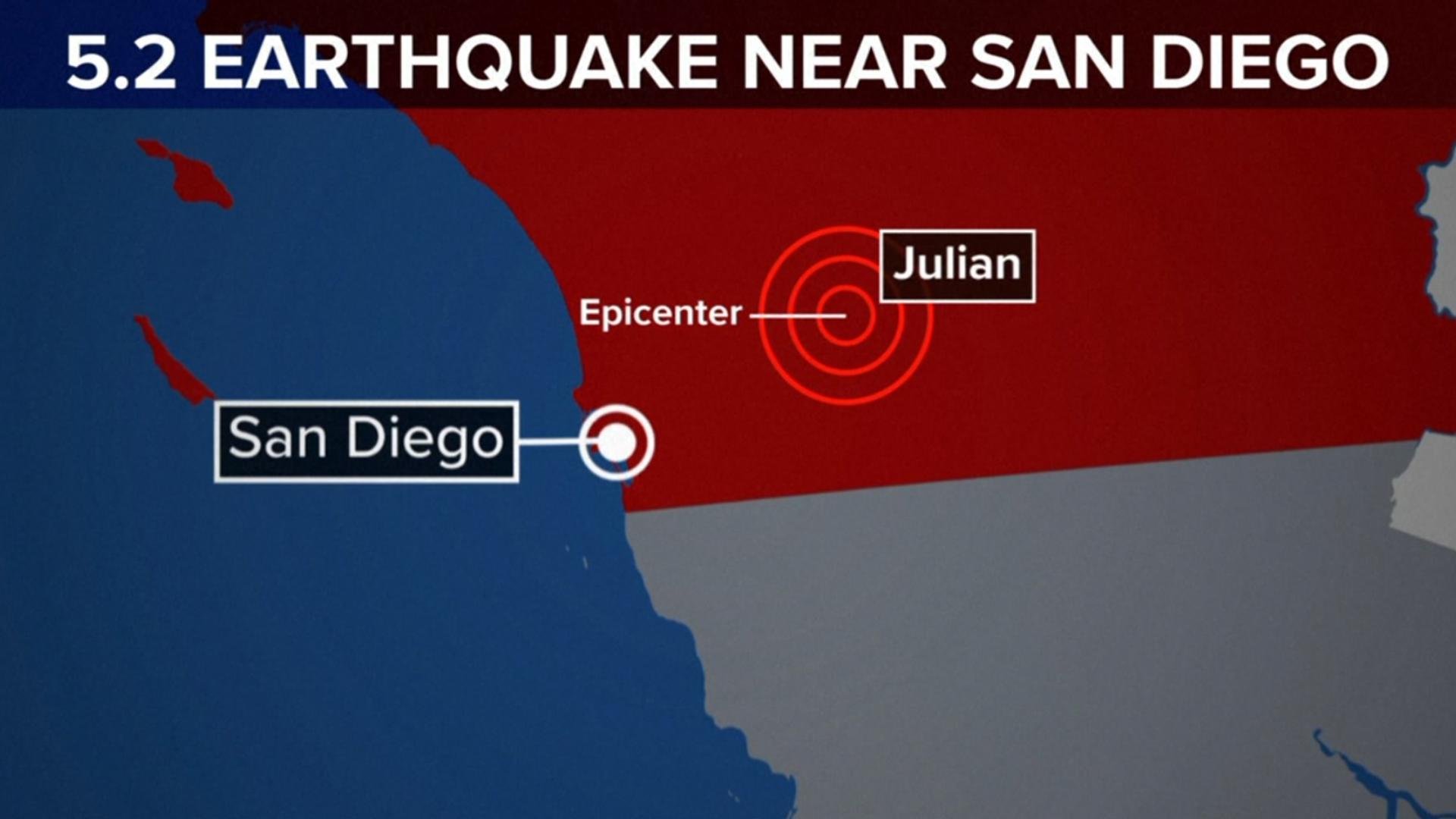 Southern California hit by 5.2 magnitude earthquake