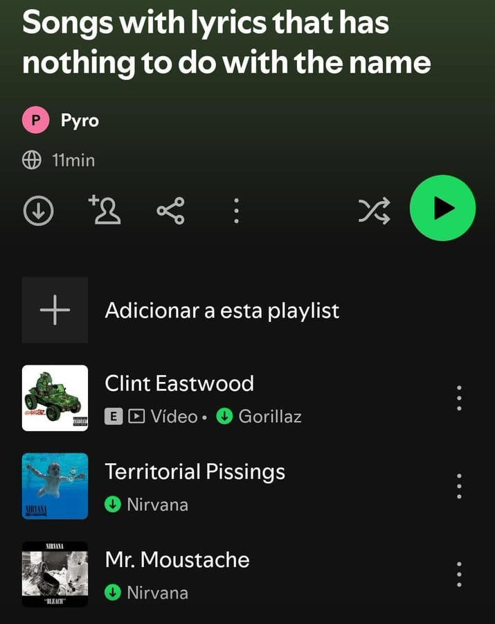 40 Hilariously Weird Spotify Playlists Making Jokes Out Of Song Titles