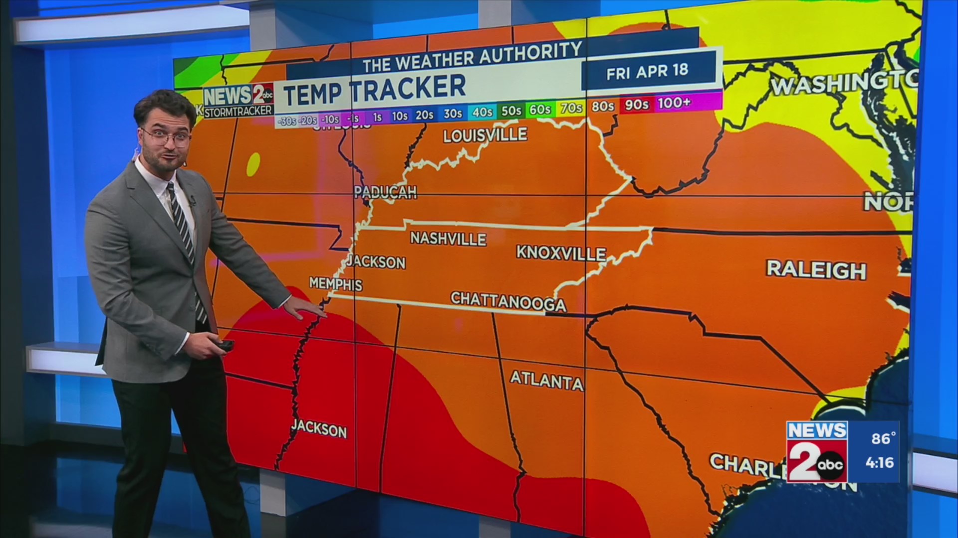 April weather outlook: Will Tennessee see warmer temps?
