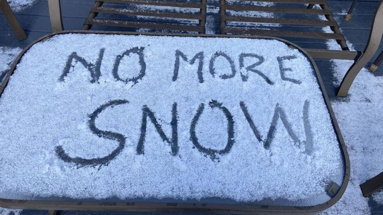 Despite reaching the 60s Monday, get set for flakes to fly Tuesday ...