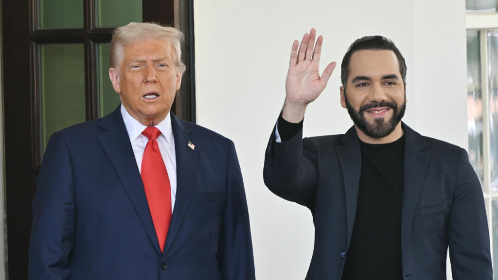 Donald Trump et Nayib Bukele, leur entente parfaite dans la lutte ...