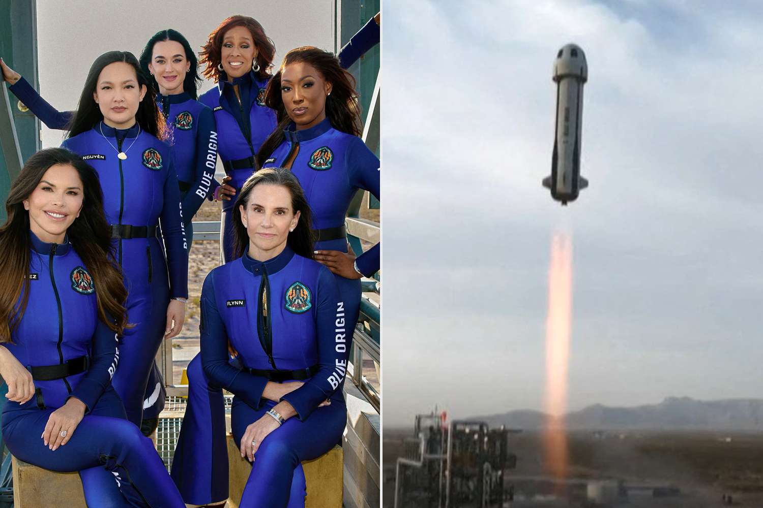 Katy Perry, Gayle King and Lauren Sánchez Go to Space and Back in ...