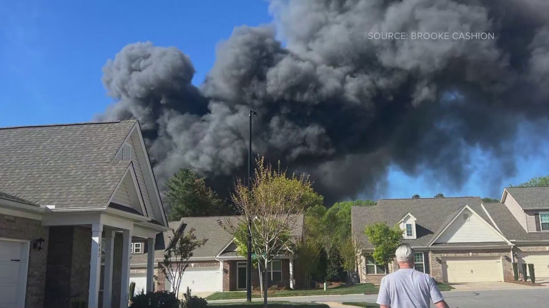 Kernersville residents react as firefighters work to contain OmniSource ...