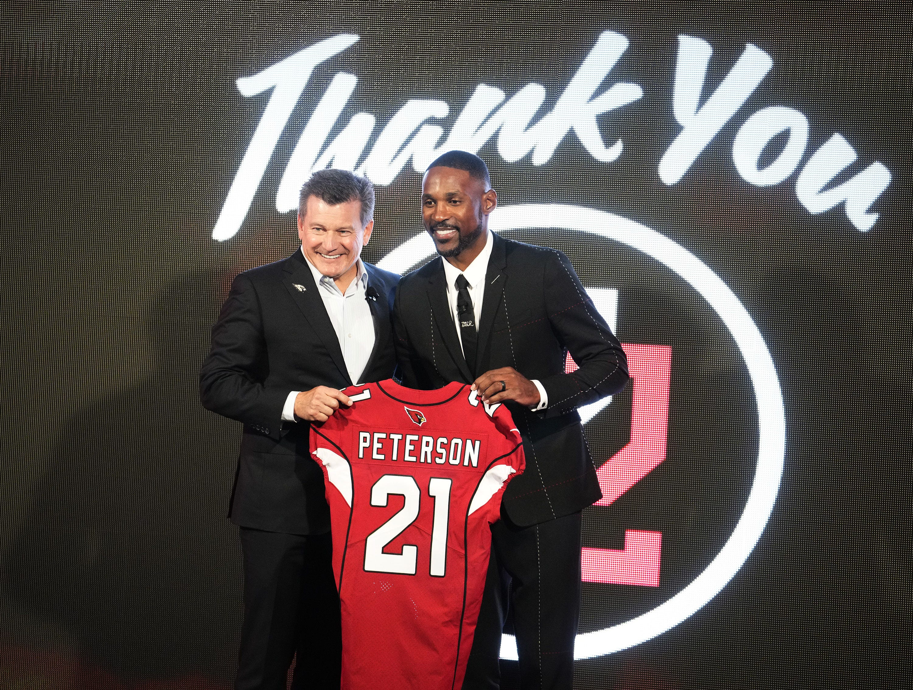 Patrick Peterson says hello again before saying goodbye to NFL