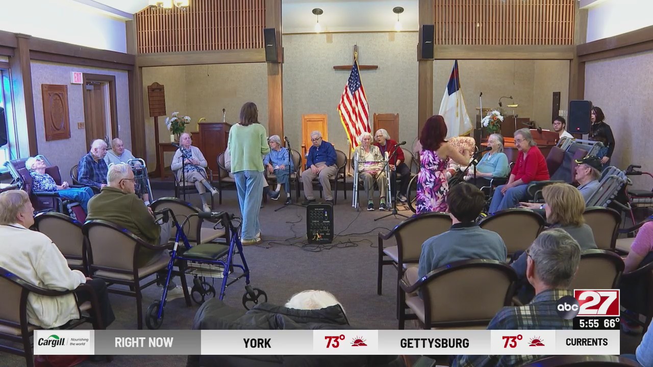 Memory Care Choir performs at local chapel