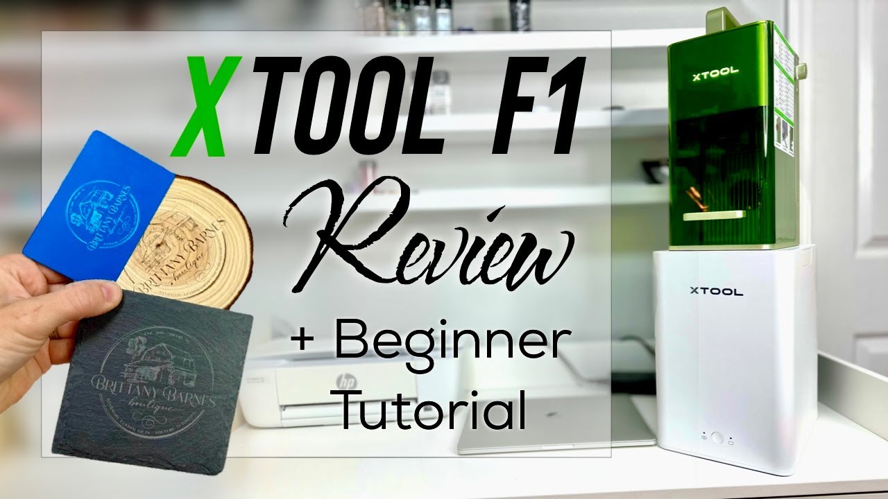 Beginner? No Problem! xTool F1 Laser Review + First Project Tutorial