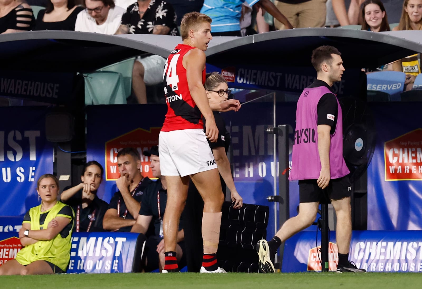 Essendon confirm extent of ruckman’s serious knee injury