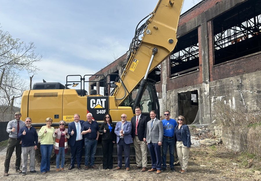 Demolition begins for Fairmont Box Factory