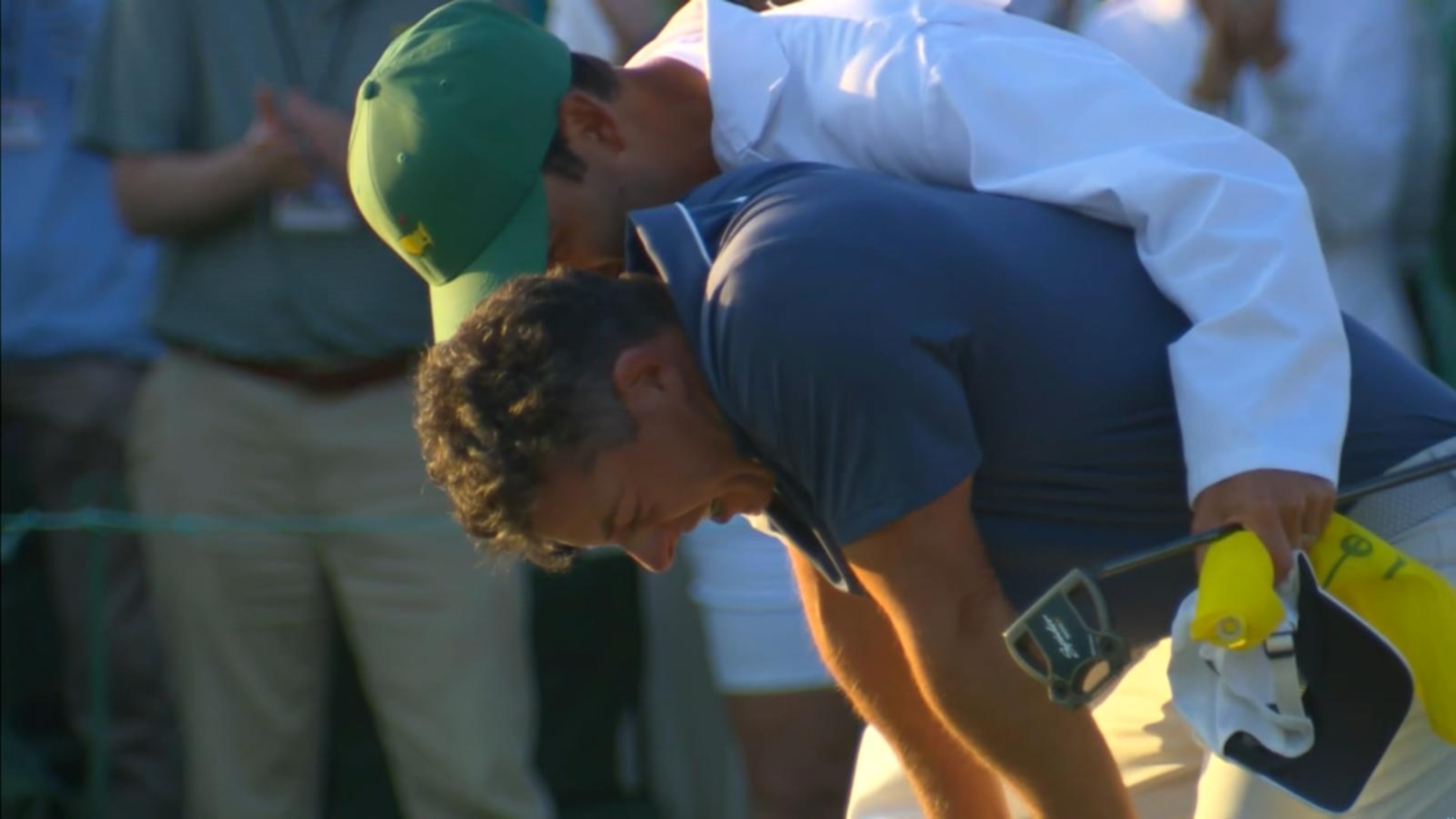 David Muir shares Rory McIlroy's message to his daughter after winning the Masters