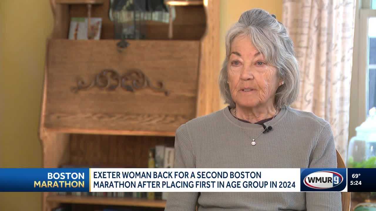 New Hampshire woman back for second Boston Marathon after winning age ...