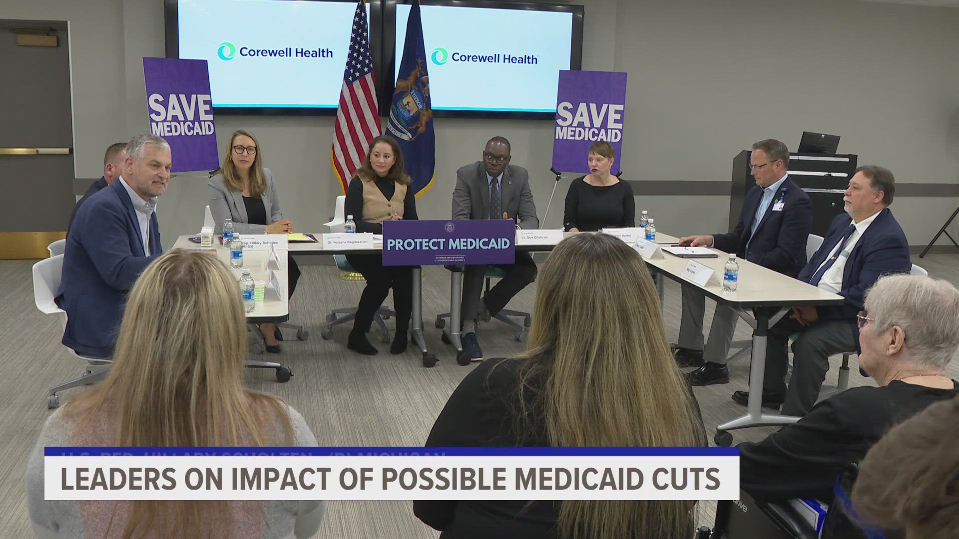 Michigan leaders speak on possible cuts to Medicaid during roundtable