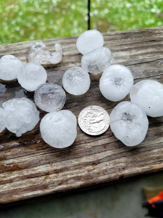 PHOTOS: Hail hits throughout Tri-State