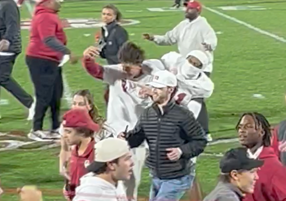 Attorneys release video of OU football fan punched by Alabama player ...