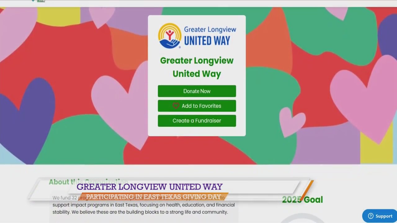 2025 East Texas Giving Day: Greater Longview United Way