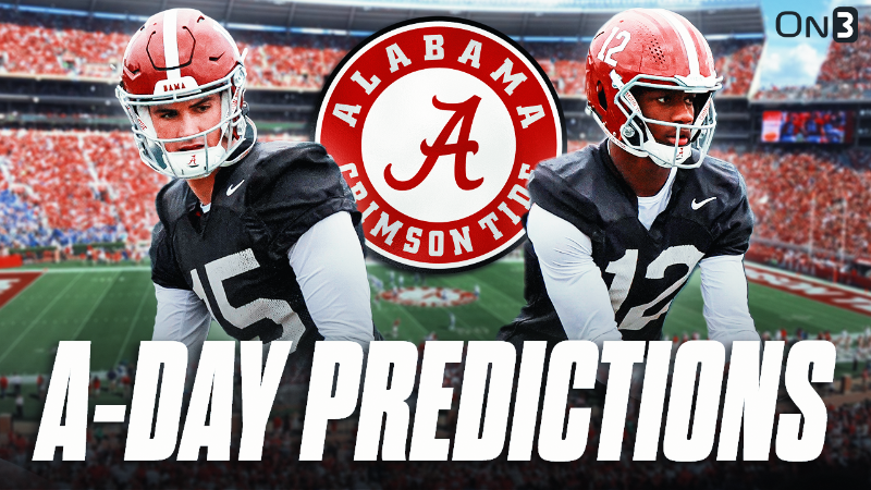 Alabama Spring Game Predictions | A-Day QB Battle Expectations, Crimson ...