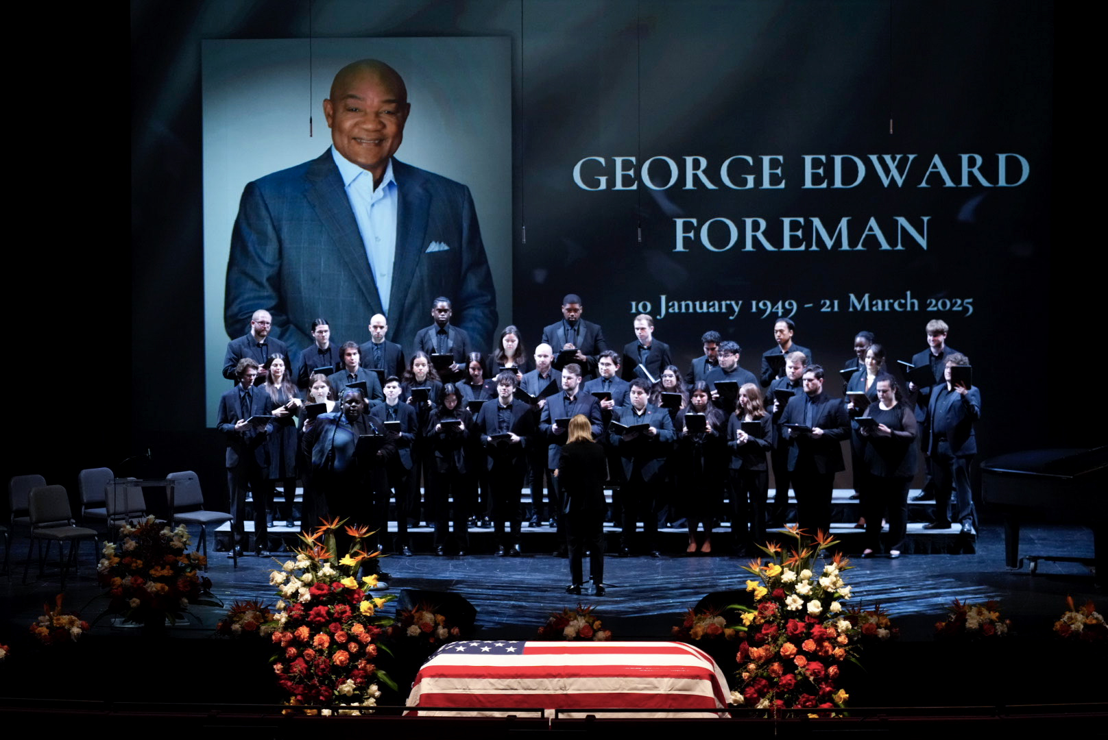 Houstonians honor legacy of George Foreman, champion boxer who 'never ...