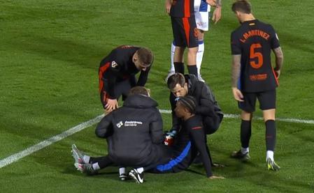 Dan por descartado a Balde para la final de Copa del Rey