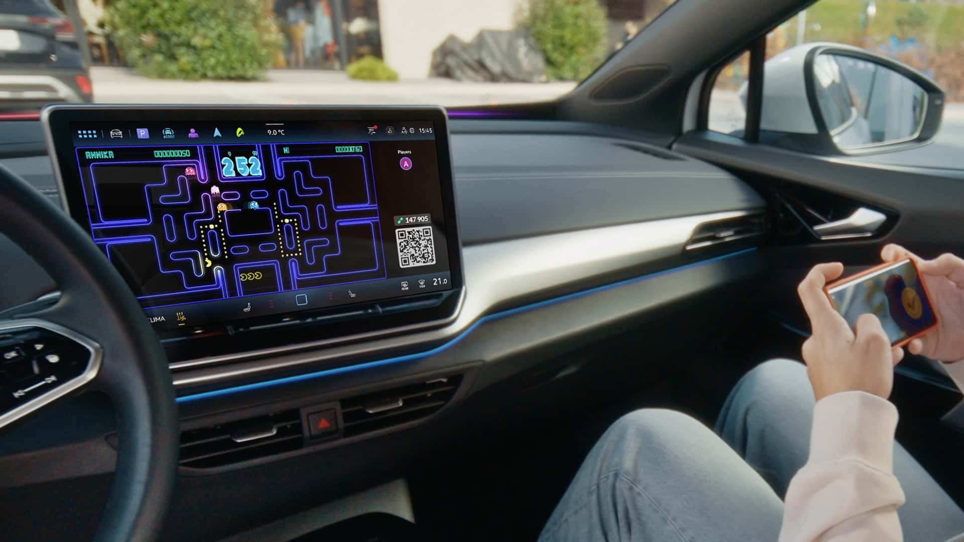 VW libera jogo Pac-Man para Golf e Tiguan via multimídia