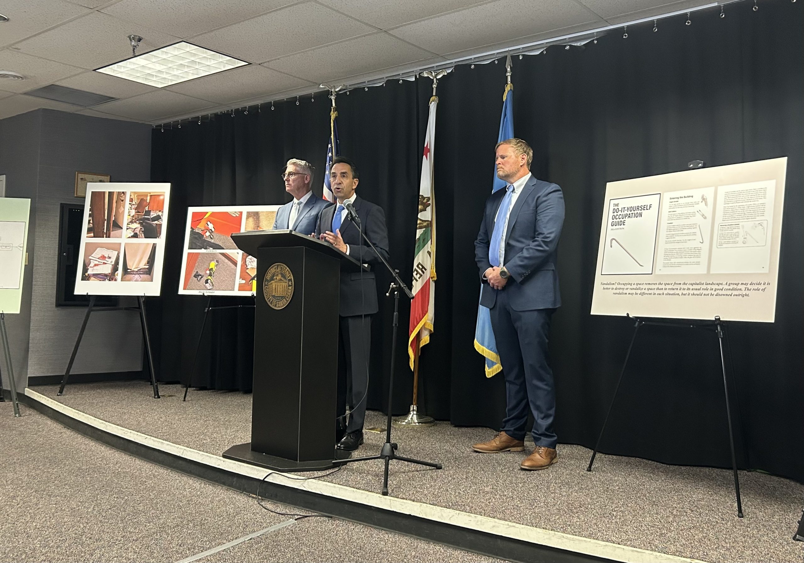 Pro-Palestinian protesters face charges in alleged break-in at Stanford ...