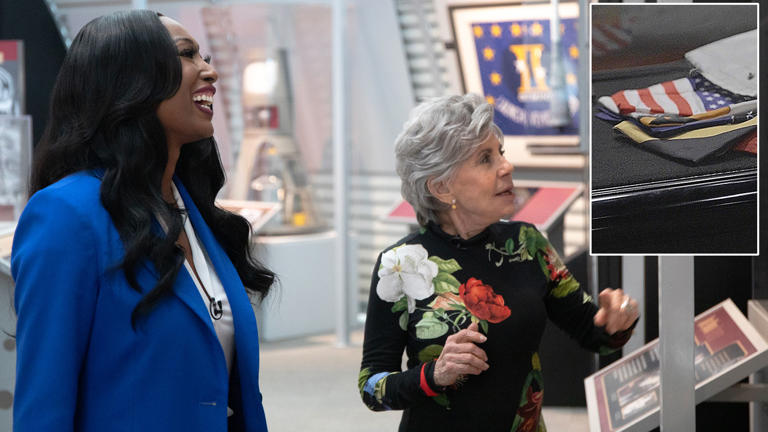 Pop star Katy Perry and crew's Blue Origin spaceflight souvenirs