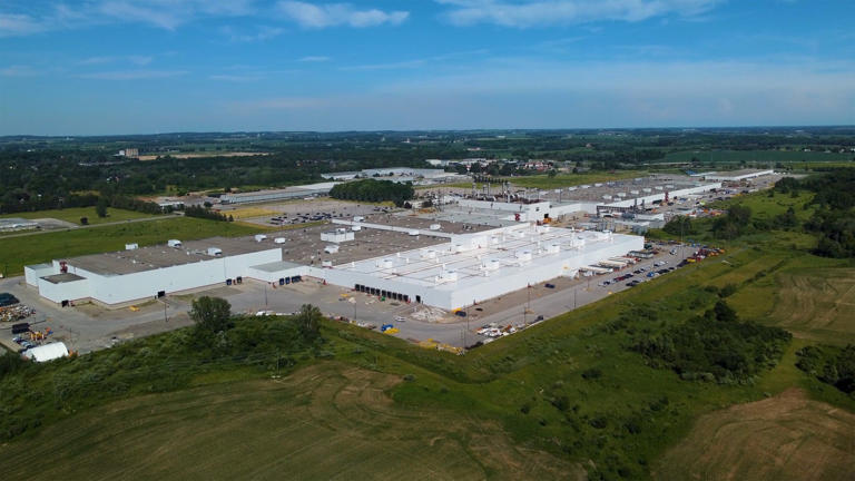 GM temporarily halts BrightDrop EV production at CAMI plant in Canada