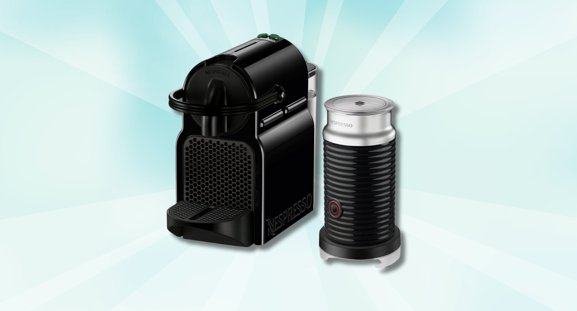 Get the Nespresso Inissia Espresso Bundle for 37% off at Woot