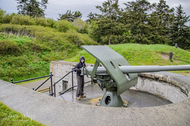 Exploring Fort Casey on Whidbey Island