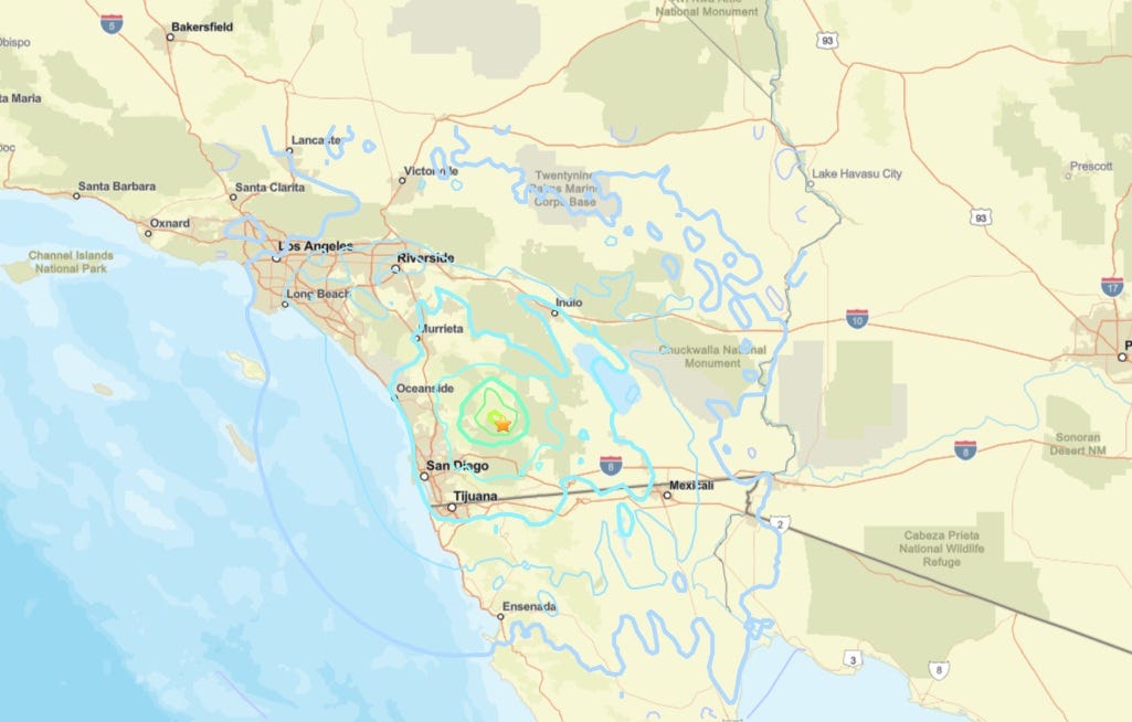 Magnitude-5.25 earthquake rocks Southern California, High Desert