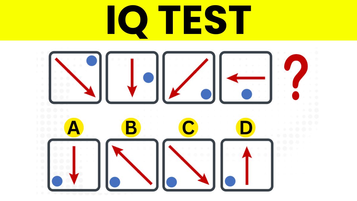 IQ Test: What Comes Next? Solve This Non-Verbal Reasoning Series In 5 ...