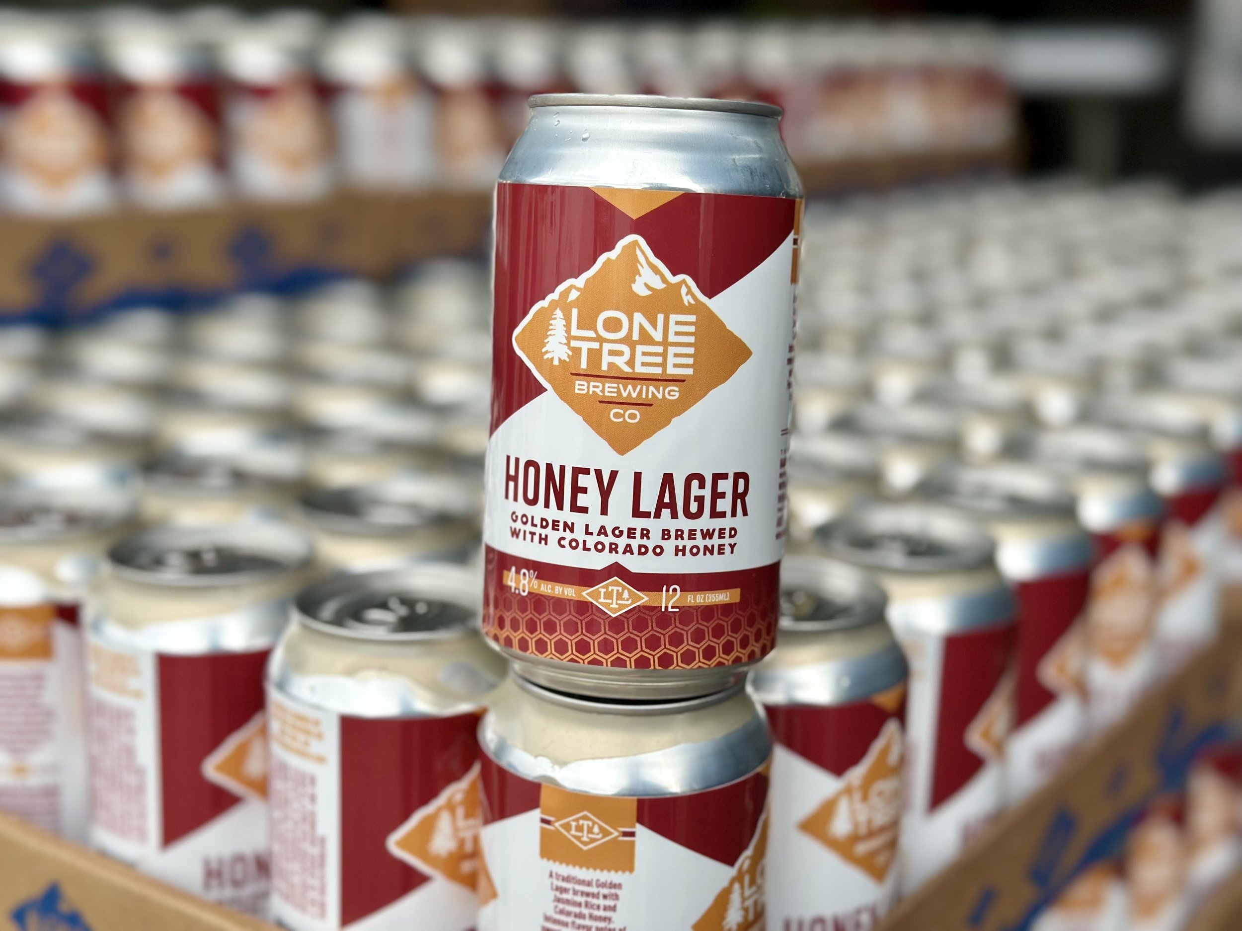Lone Tree Brewing Honey Lager Hits Cans For Spring