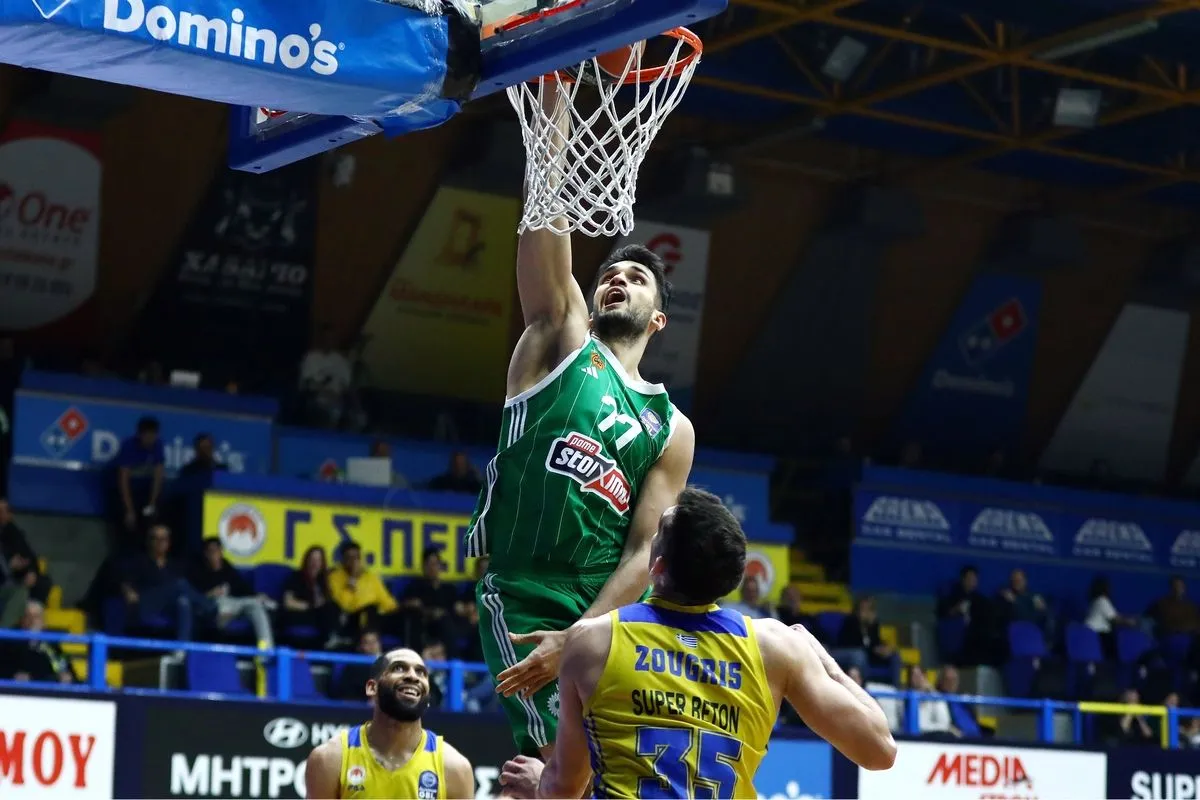 Περιστέρι - Παναθηναϊκός AKTOR 82-97: Ο πληθωρικός Γιούρτσεβεν έστειλε τους πράσινους στα ημιτελικά