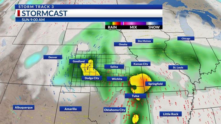Storm Track 3 Forecast: Warming temp trend, spotty mid-week rain chances
