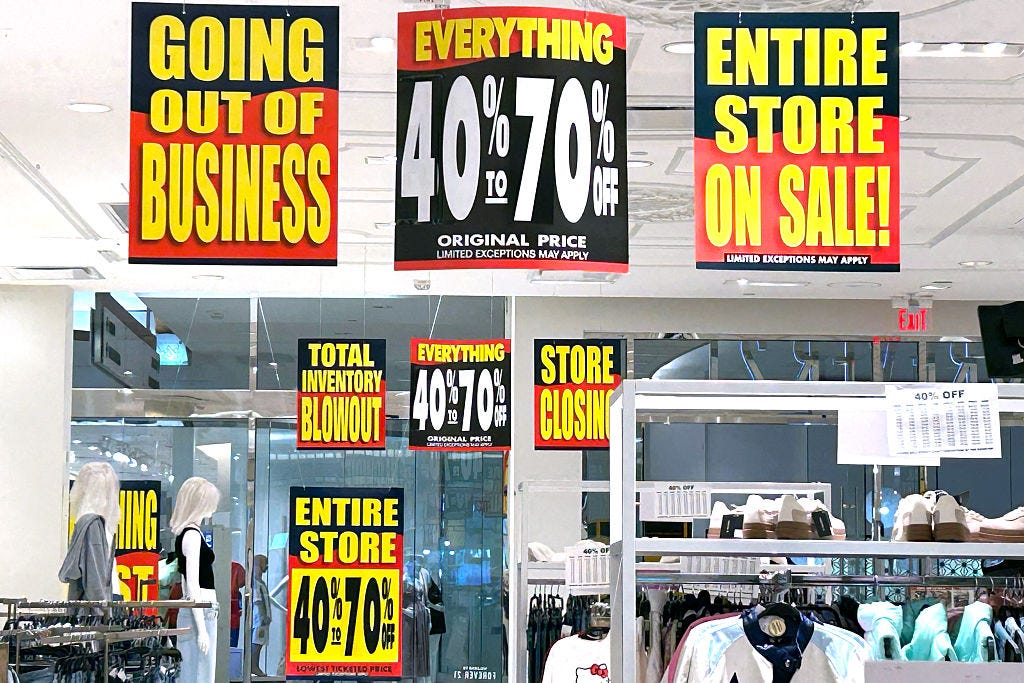 All US Forever 21 stores are set to close: Here's what shoppers should know