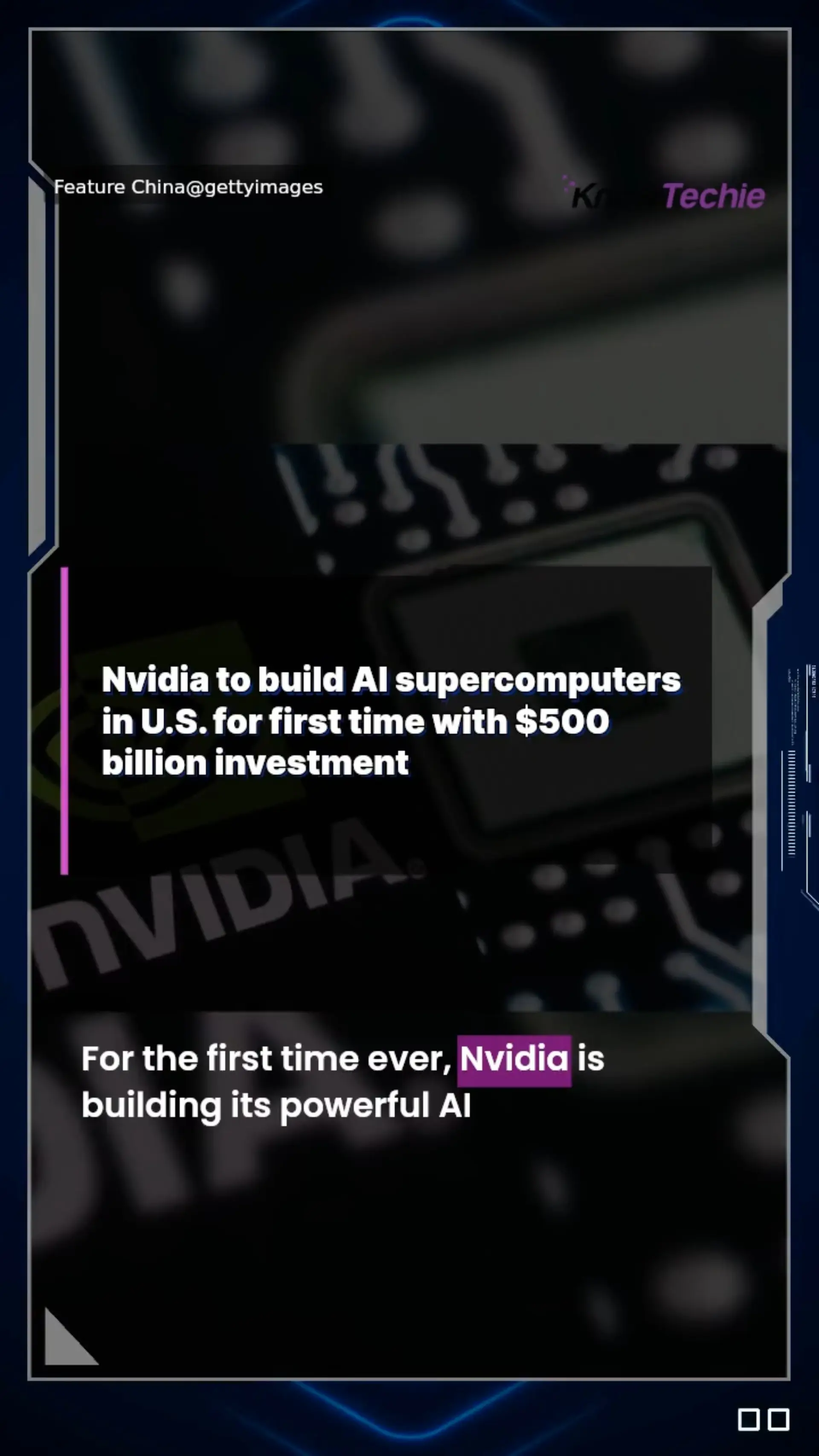 Nvidia to build AI supercomputers in U.S. for first time with $500 ...