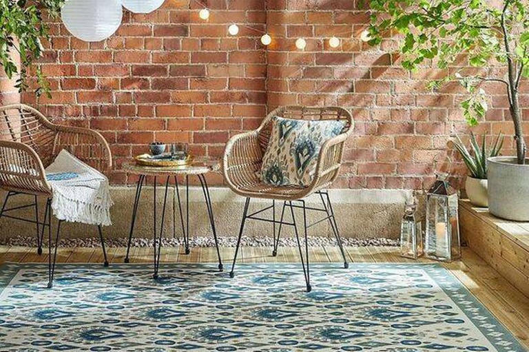 Dunelm's Indoor Outdoor Traditional Rug is 'ideal for any room in the ...