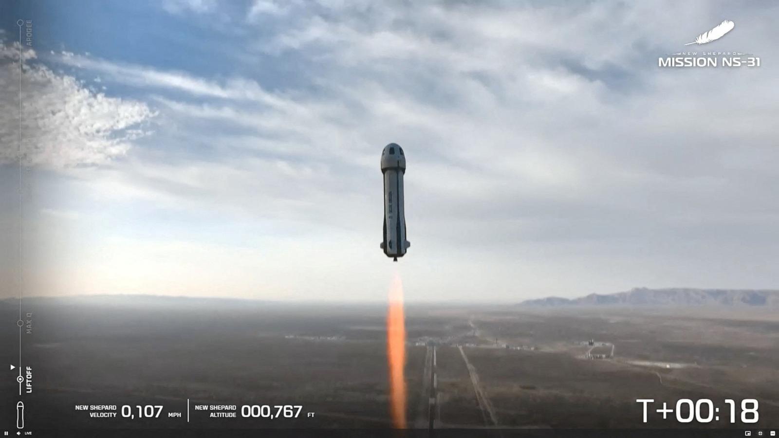 Blue Origin's celebrity passenger list expands with latest flight